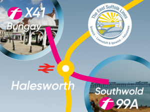 Route Map – East Suffolk Lines